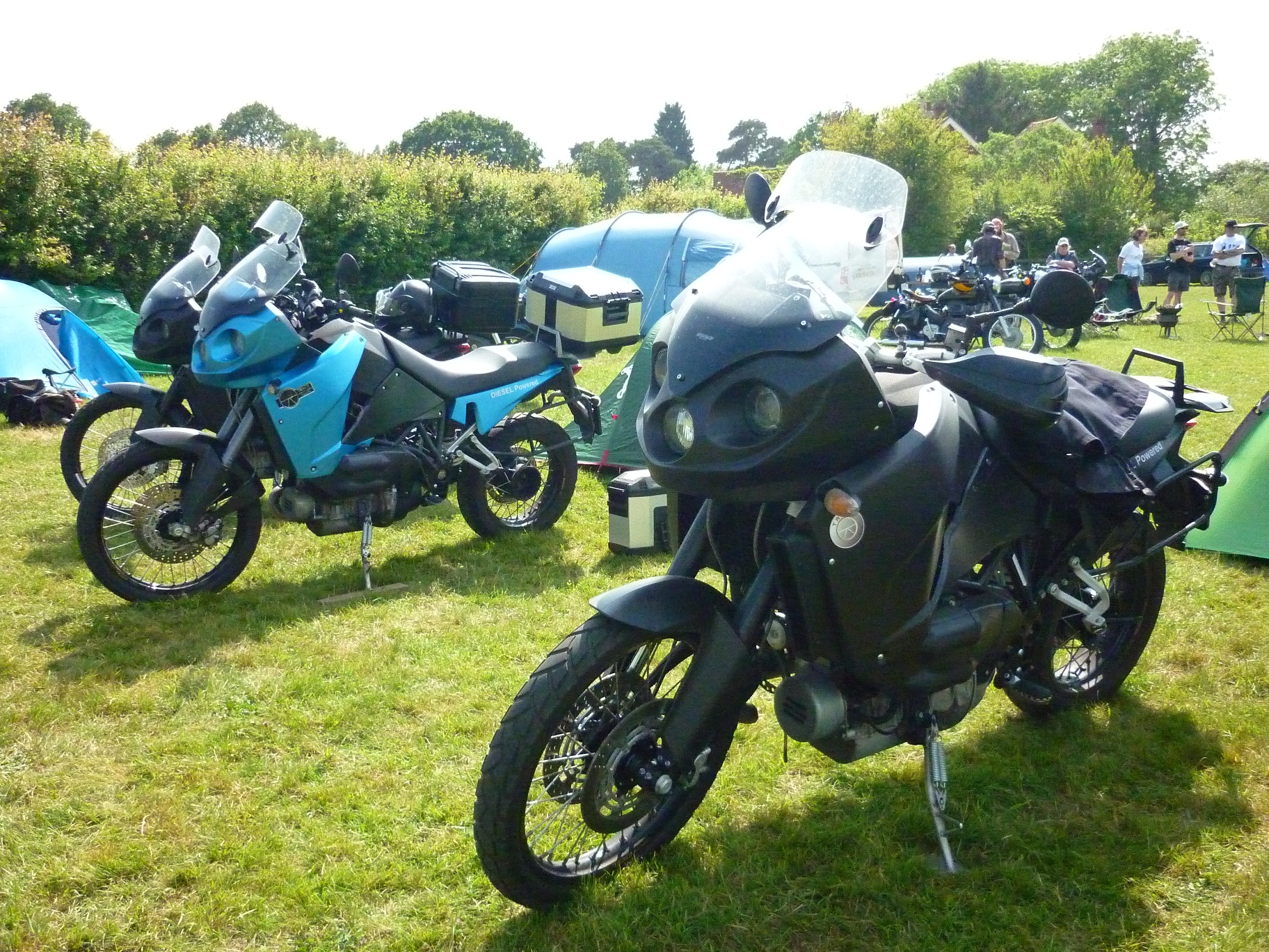 DieselBike.net | The Big Knock 2012 British Diesel Motorcycle Rally.