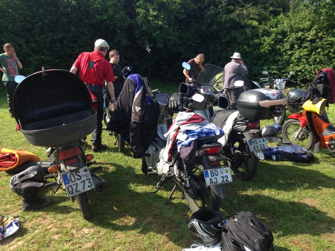 DieselBike.net | The Big Knock 2014 British Diesel Motorcycle Rally.